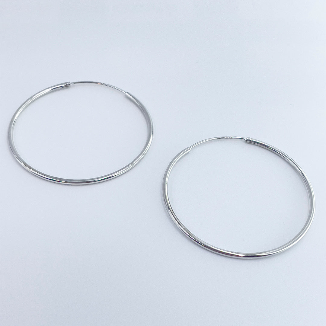 Caravanas Aro Clásico 4cm – BONJOUR